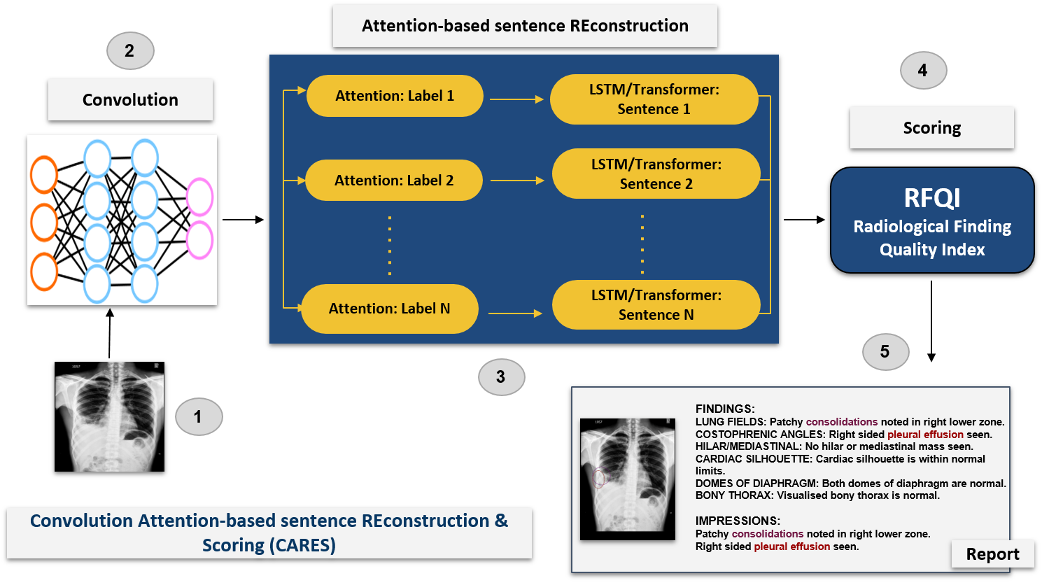 Proposed Methods Cares An Ai Based Chest X Ray Analysis System For Radiologists 